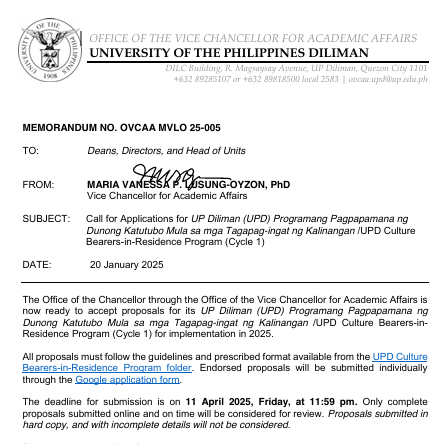 Office of the Vice Chancellor for Academic Affairs